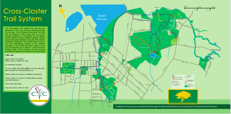 Cross-Closter Trail Map